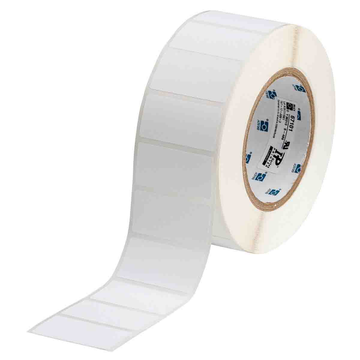 Brady Ultra Aggressive Adhesive Multi-Purpose Matte Polyester Labels ...