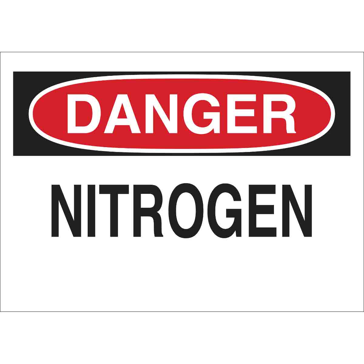 Brady DANGER Nitrogen Sign | 캐시바이
