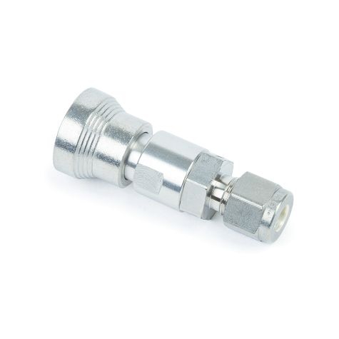 Restek Swagelok Fitting, Stainless Steel, 1/4in Female Quick Coupling w ...