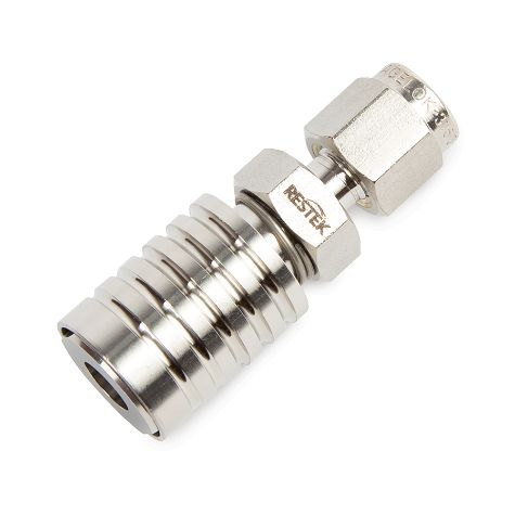 Restek Female RAVEqc Valve to 1/8" Male Compression Fitting | 캐시바이