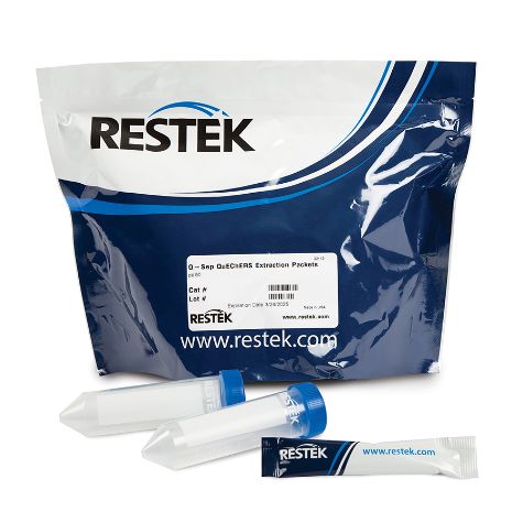 Restek Q-sep QuEChERS extraction, AOAC Method 6g MgSO4, 1.5g NaOAc ...