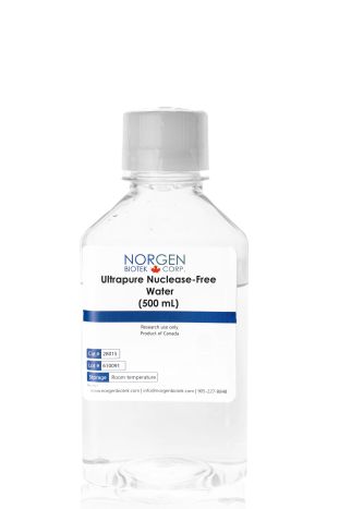 Norgen Ultrapure Nuclease-Free Water - 500 mL | 캐시바이