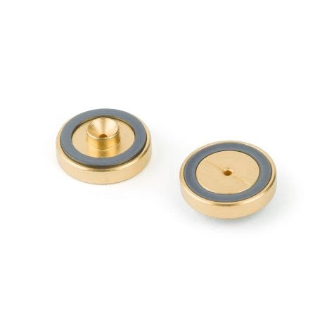 Restek Gold Plated Inlet Seal, Dual Vespel Ring, 0.8mmID 2pk | 캐시바이