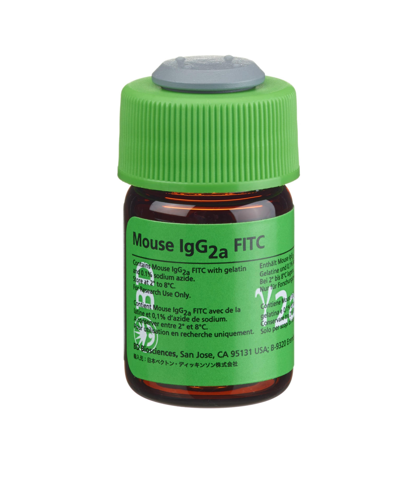 BD FITC Mouse IgG2a, κ Isotype Control | 캐시바이